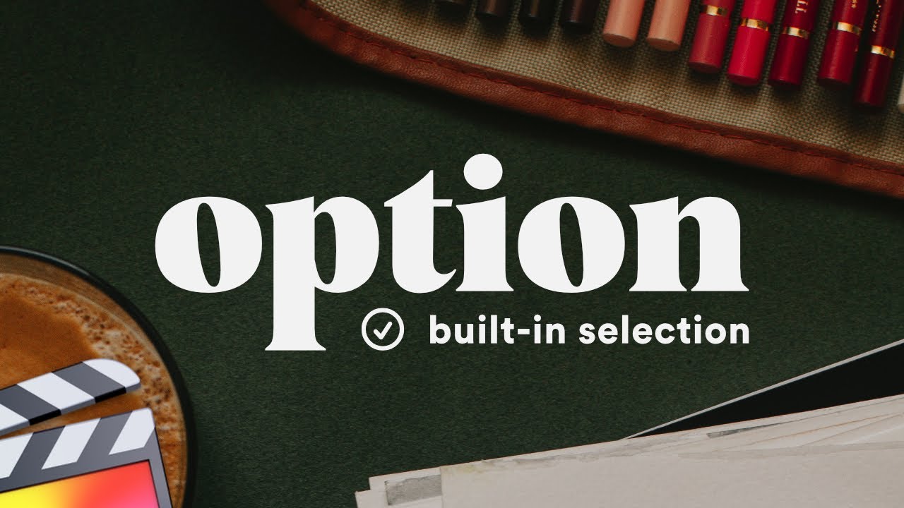 Option Pack - Final Cut Pro Templates