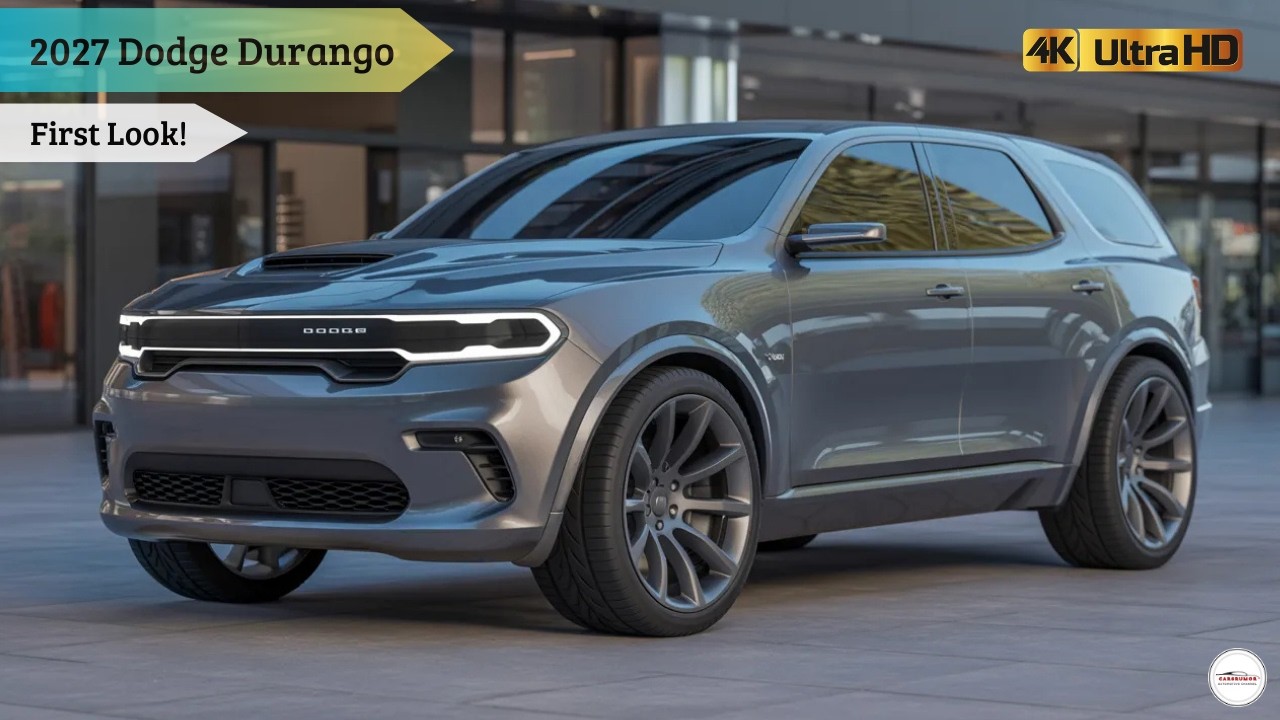 All-New 2027 Dodge Durango FIRST LOOK – Still a Beast