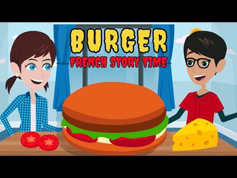 Homemade Burger | Easy French Conversation for Beginners | Conversation en Franรงais