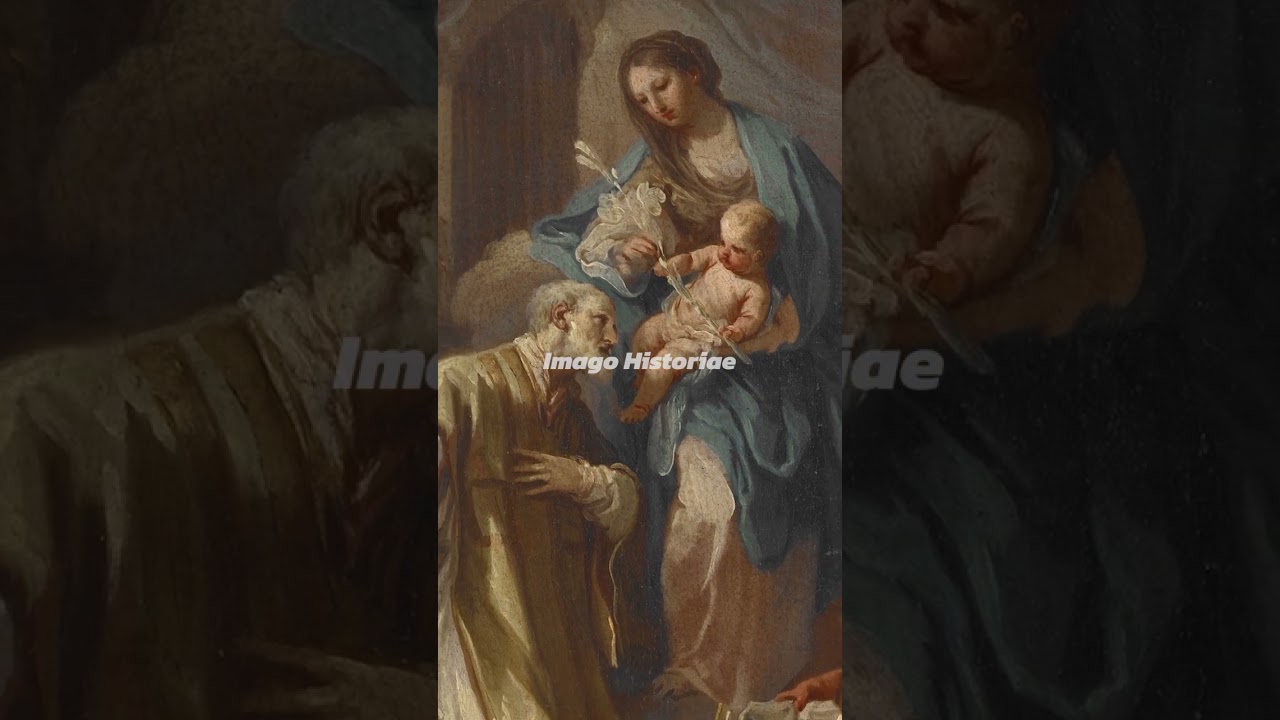 A Divine Encounter: Sebastiano Conca's Masterpiece #painting #arthistory #museum #art