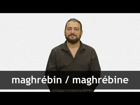 English Translation of “MAGHRÉBIN” | Collins French-English Dictionary