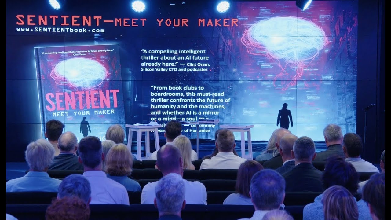 Book Launch — SENTIENT, Meet Your Maker with Tony Hughes