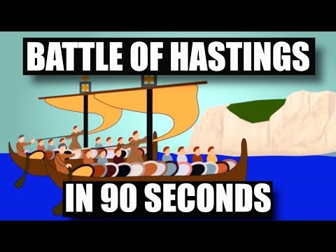 The Battle of Hastings in 90 Seconds