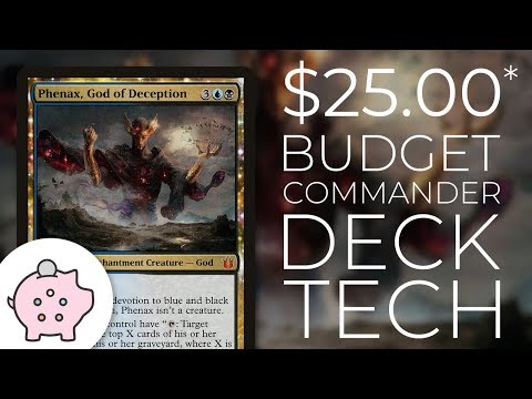 Phenax, God of Deception | EDH Budget Deck Tech $25 | Mill | Magic the Gathering | Commander