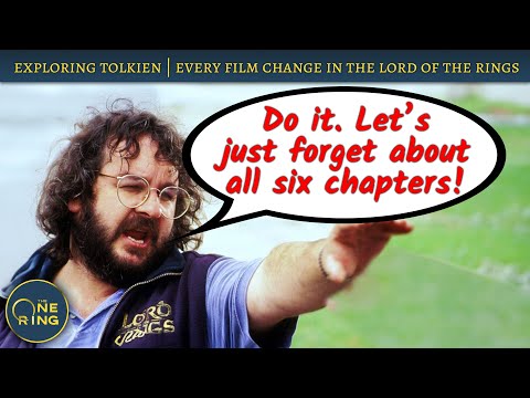 Six Chapters are just GONE from the The Lord of the Rings Films!