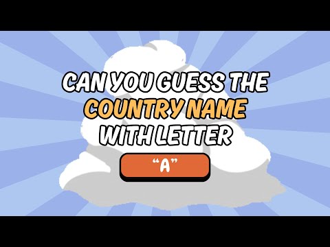 Can you Guess the Country Names with letter A | What country flag is this?