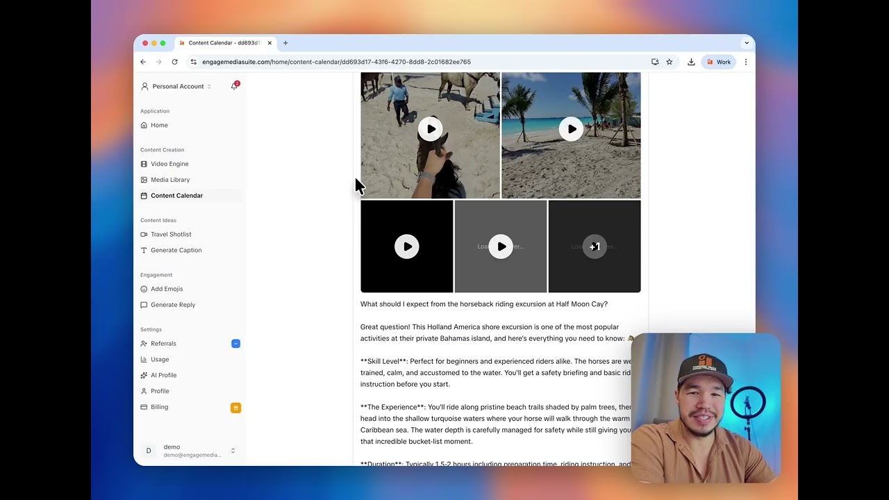 Tutorial 5: Content Calendar