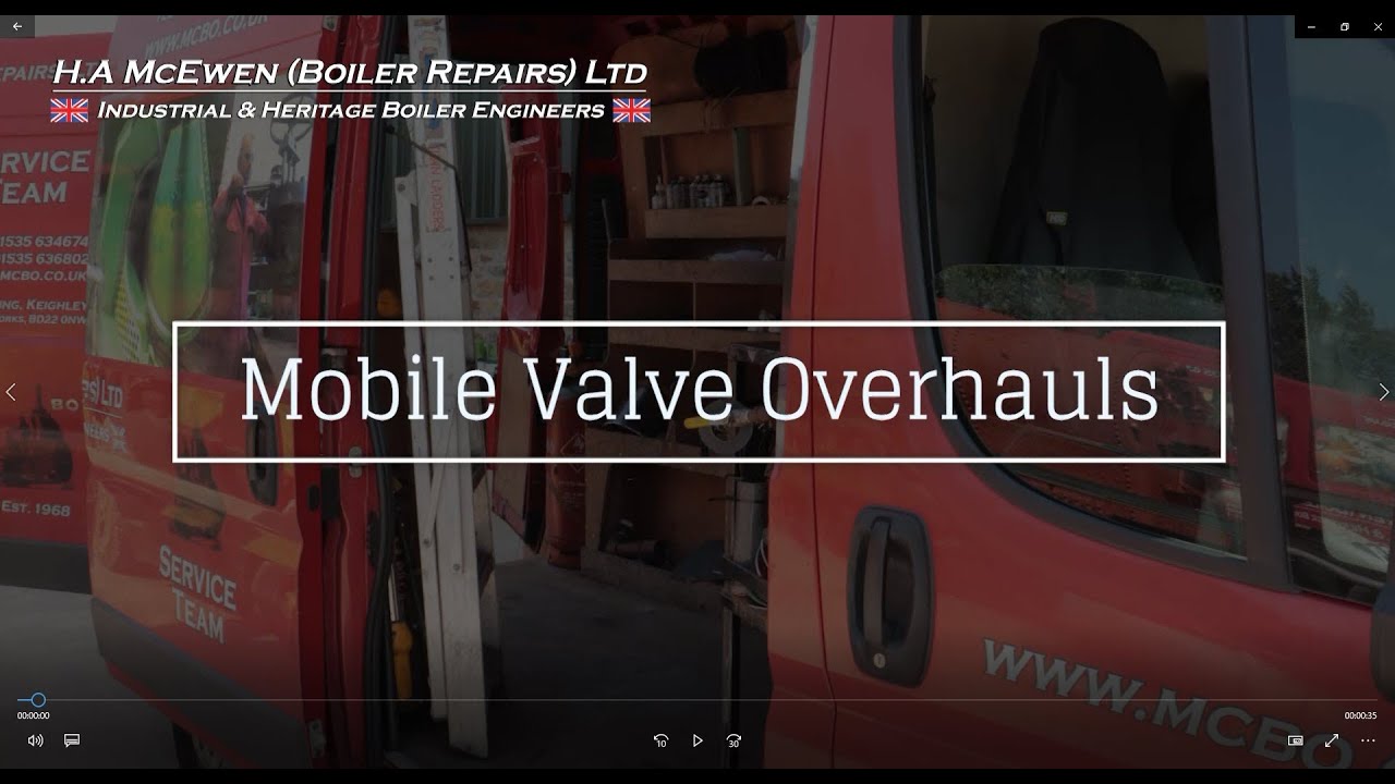 Mobile Steam Valve Servicing