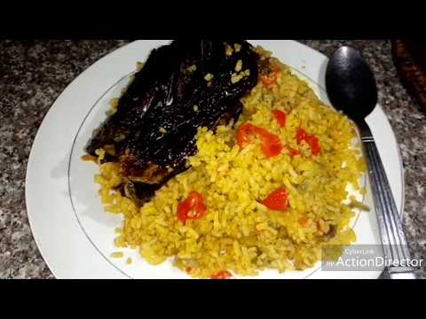 HOW TO PREPARE NATIVE/OFADA RICE WITH RED OIL