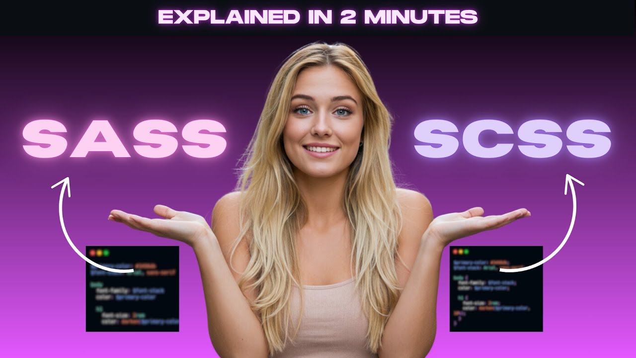 SASS vs. SCSS in 2 minutes