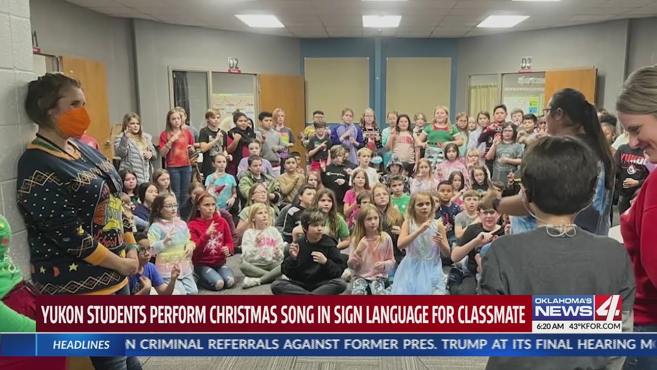 Yukon students learn sign language to include peer