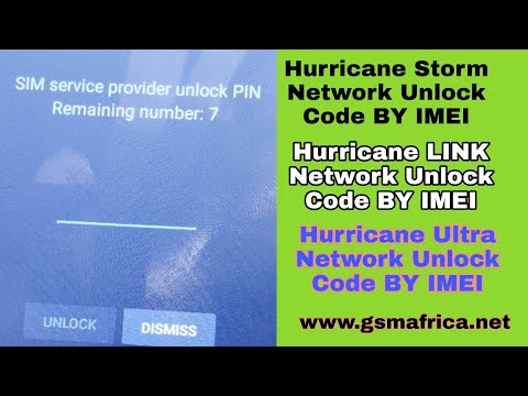 Hurricane Storm  LINK ULTRA NETWORK UNLOCK CODE BY IMEI