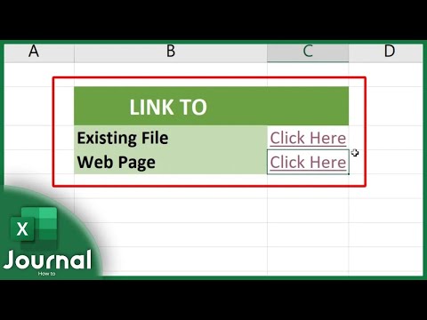 How to Create a Hyperlink in Excel 2024