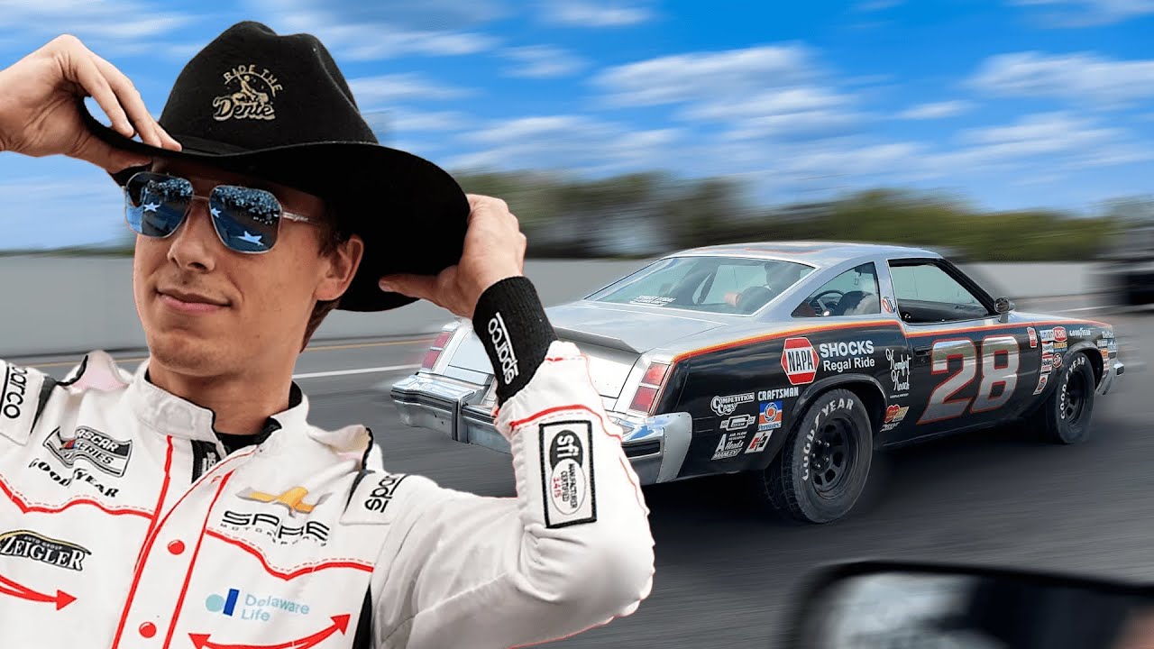 Carson Hocevar buys 1970's NASCAR and ruins it!