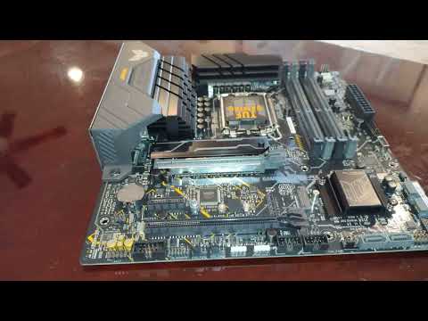 Unboxing Asus Tuf Gaming B660m Plus Wifi D4 motherboard, overview of features