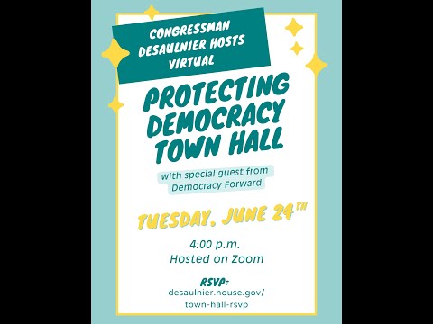 Protecting Democracy Town Hall