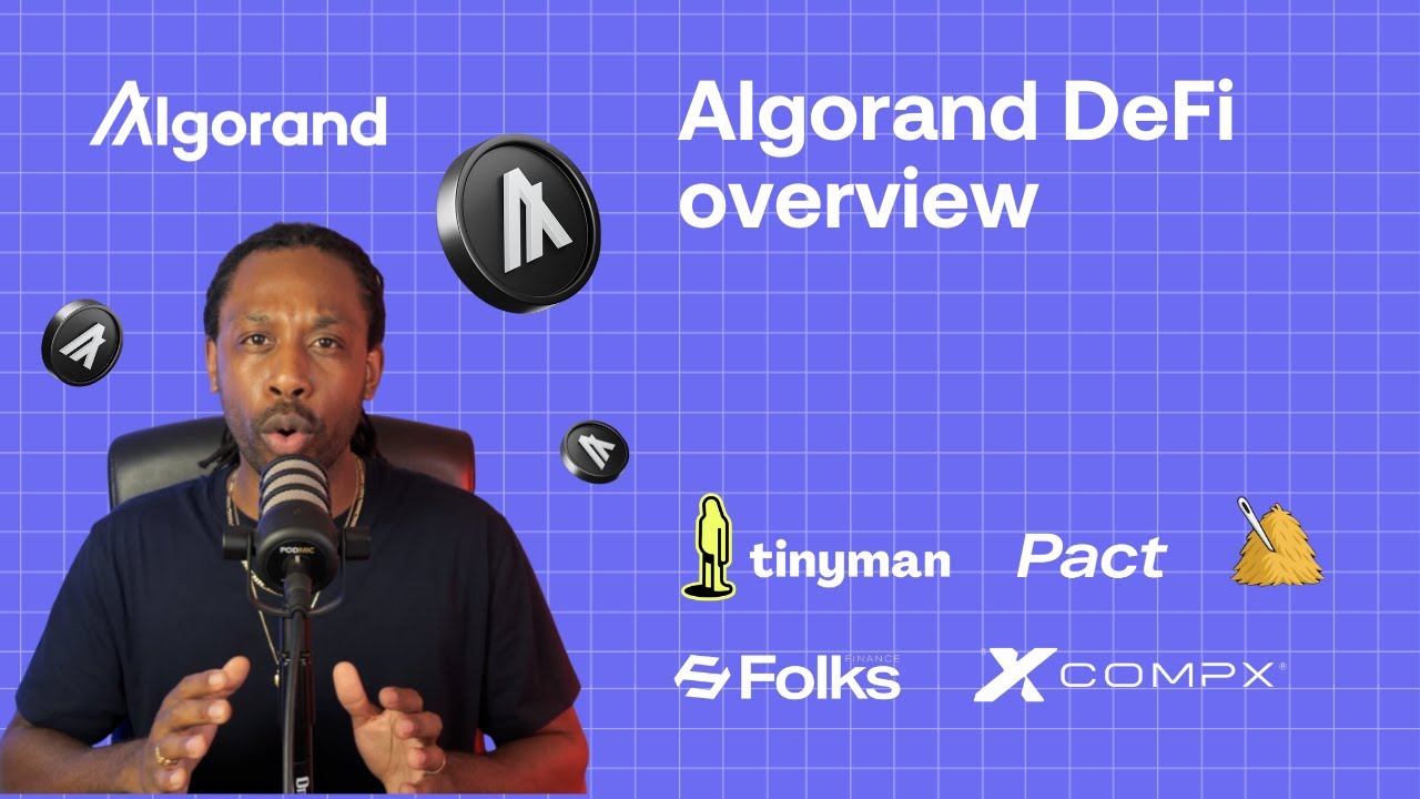 Algorand DeFi Overview - Featuring: FolksFinance, Tinyman, Pact, Compx, HayStack.