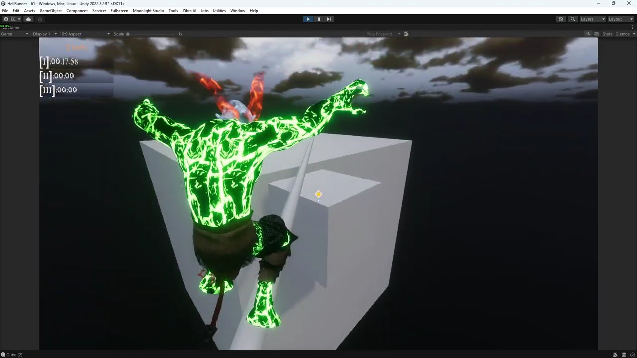 Hell Runner - Grinding Experiment