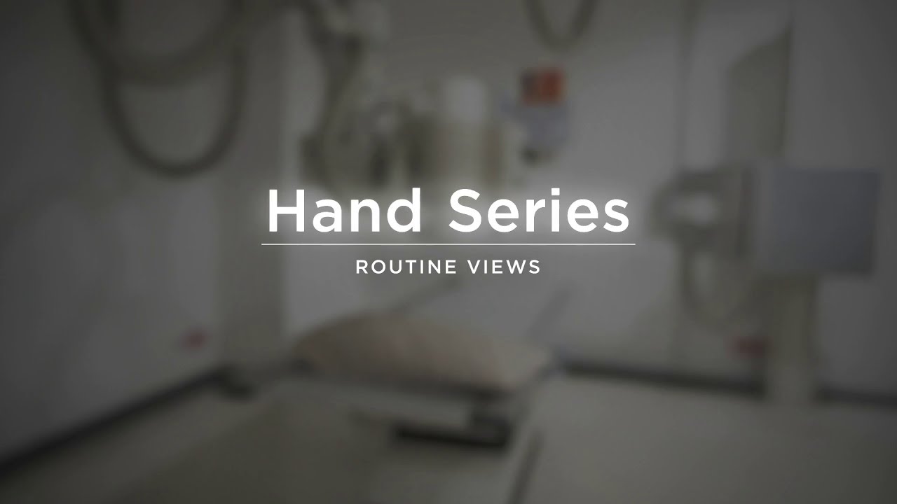 Hand Series - AP, Lateral, and Oblique view - Radiography Positioning