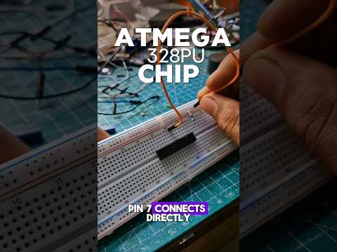 How to Power Up Atmega328 pu chip without Arduino #arduino #homeautomation #electronics