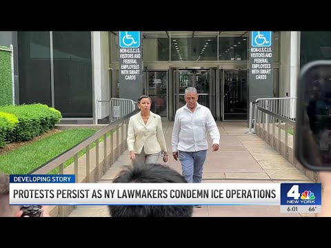 NY lawmakers condemn ICE, say they were denied access to detention center | NBC New York