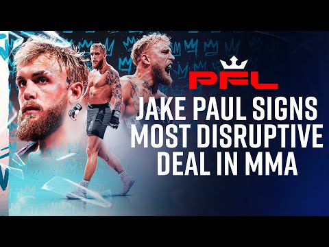 Jake Paul Signs Most Disruptive Deal in MMA History w/ Professional Fighters League