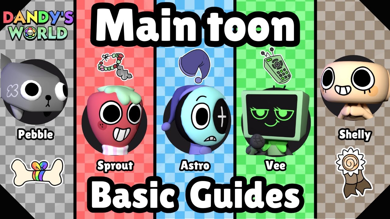 Basic Main Toon Tutorials - Dandy's World!