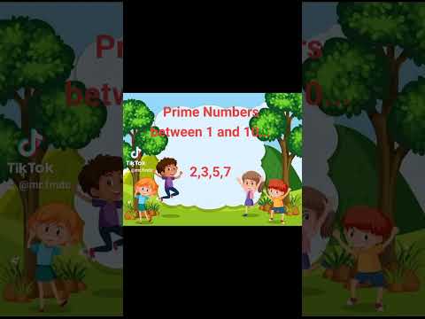 Prime Numbers between 1and 10