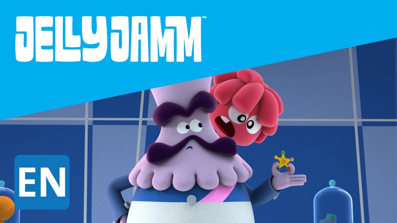 Jelly Jamm. Silent Sheriff. Children's animation series. S01 E43