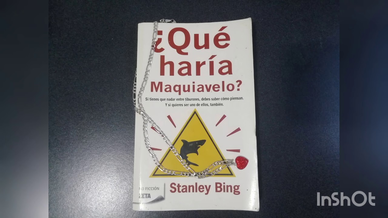 ¿que haría Maquiavelo? una parte de que habla el libro espero les guste.