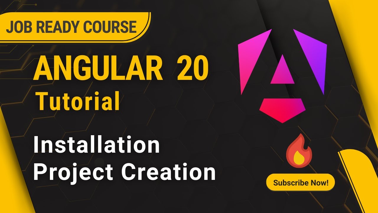 Angular 20 Tutorial for Beginners | Setup Environment & Install Angular 20
