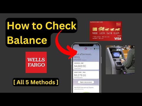[ 5 ways ] Check Balance Wells Fargo | Check  Balance Without Online Banking or Over Phone or ATM