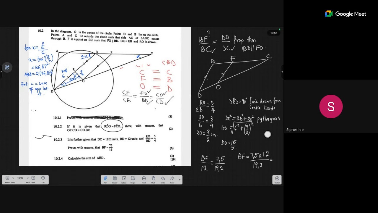 Euclidean Geometry Revision Grade 12