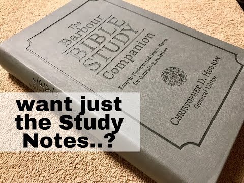 The Barbour Bible Study Companion Review