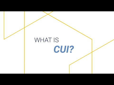 What is CUI?