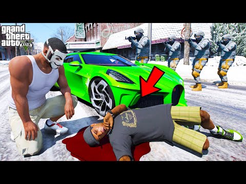 Franklin Anonymous Hacker Trapped By Army In GTA 5 | SHINCHAN and CHOP
