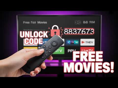 SECRET FIRESTICK INSTALL CODE: Unlimited FREE Movies and TV Shows!