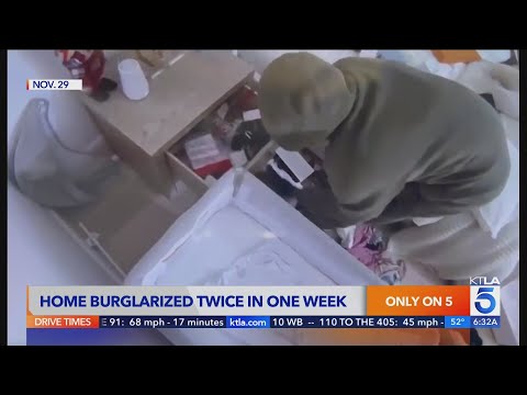 Southern California home targeted by armed burglars twice in one week