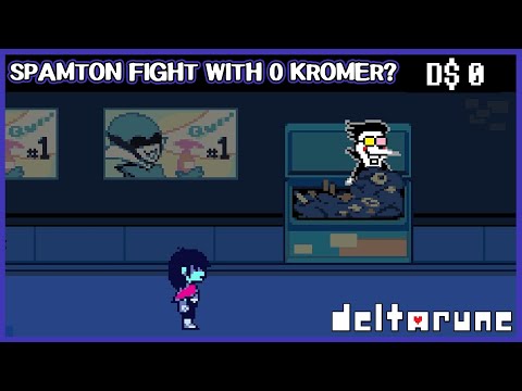 What happens if you fight Spamton with 0 Kromer? - Deltarune Chapter 2