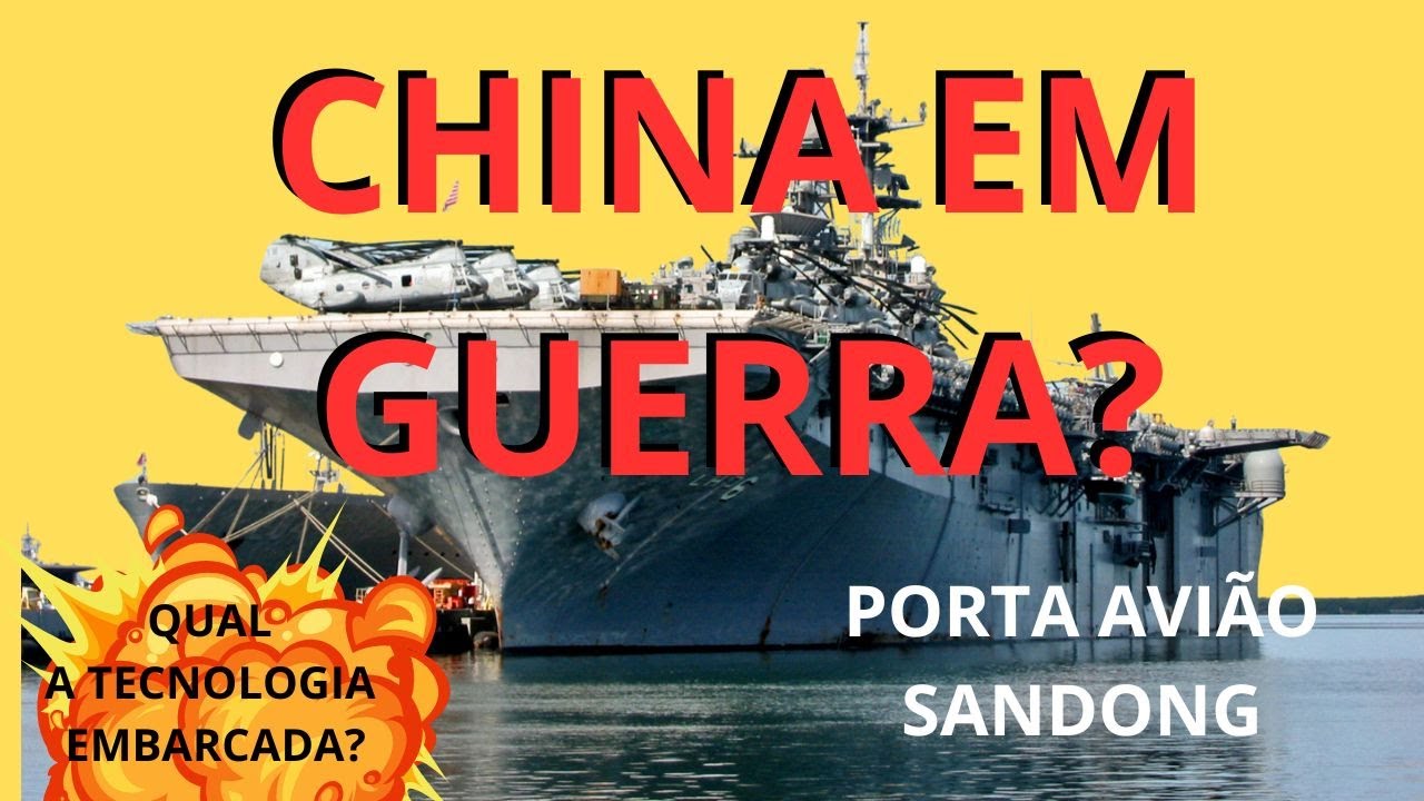 O desenvolvimento do porta-aviões chinês Shandong