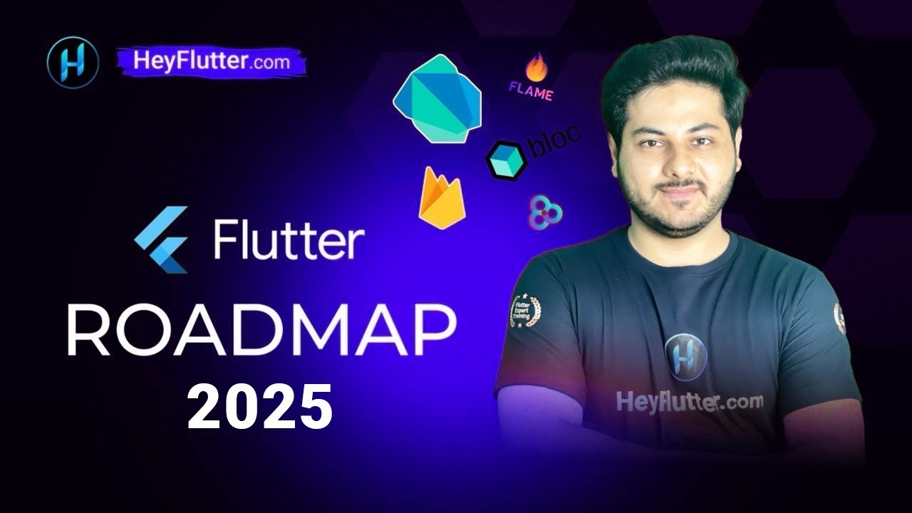 Flutter Roadmap 2025 | Become a Flutter Developer! (step-by-step guide)