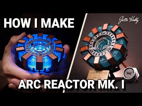 👨 Iron Man - Arc Reactor MK. I・ 3D File for ・Cults