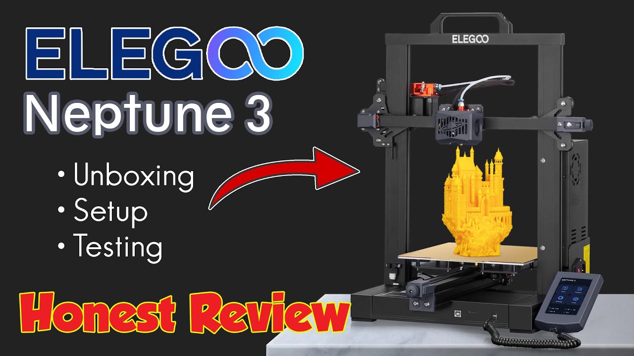 Elegoo Neptune 3 - Impresoras 3D en Perú - Krear 3D