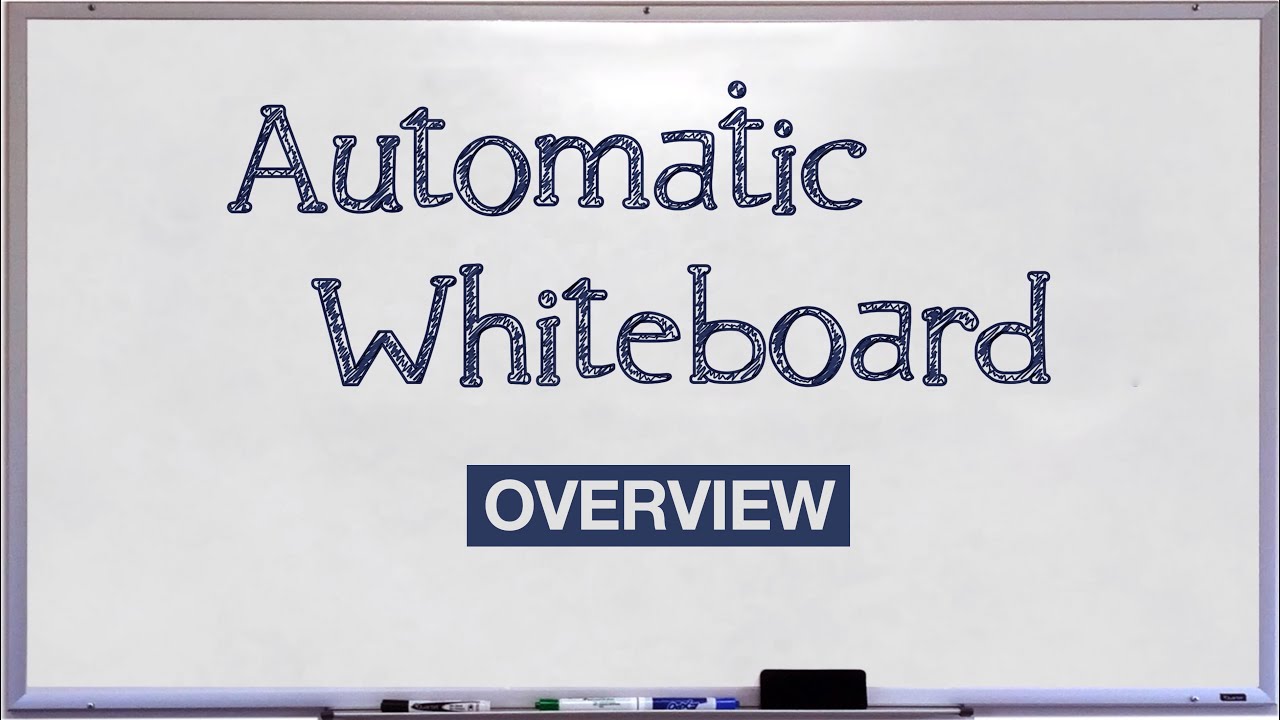 Automatic Whiteboard Overview Tutorial