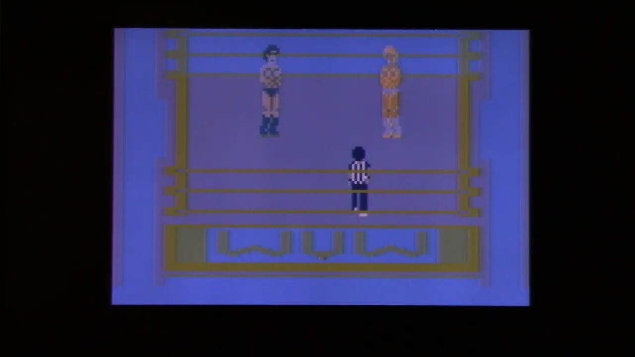 Atari 2600 VCS Homebrew Wrestling Programming WIP Batari BASIC Pick Your Rassler!!