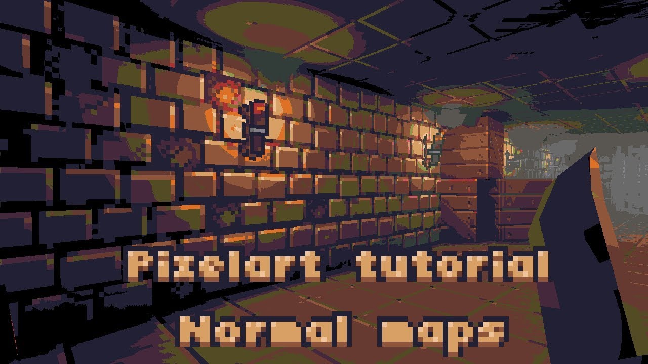 Tutorial: Pixel art normal maps / wall texture