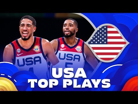 USA's Top Plays ๐ฅ at FIBA Basketball World Cup 2023!