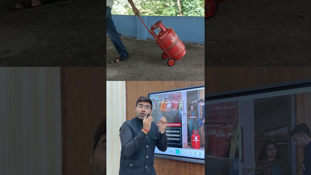 Gas cylinder ke liye sabse best #nikhilspreads