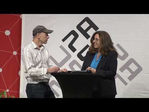 PASC23 on stage - Gregory Watson on Galaxy