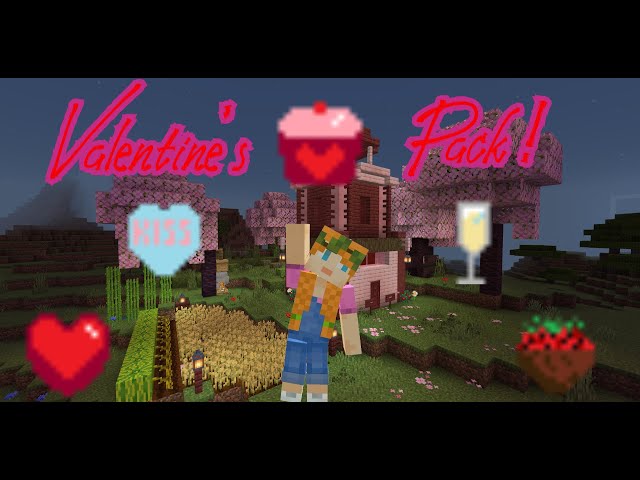 Valentine's Day Treats! Minecraft Texture Pack